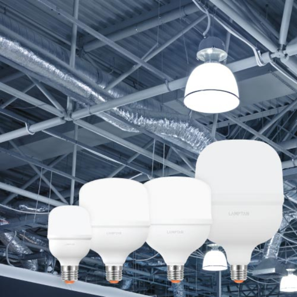 LAMPTAN หลอดไฟกำลังวัตต์สูง LED High Watt TBulb Gloss รุ่นใหม่ G.1 60W ...