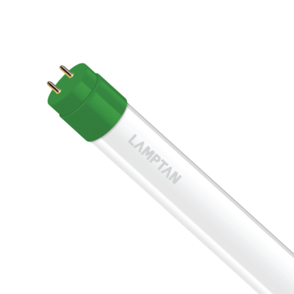 [Clearance Sale] LAMPTAN หลอดตรง LED TUBE GREEN T8 9w แสงขาว / แสงเหลือง