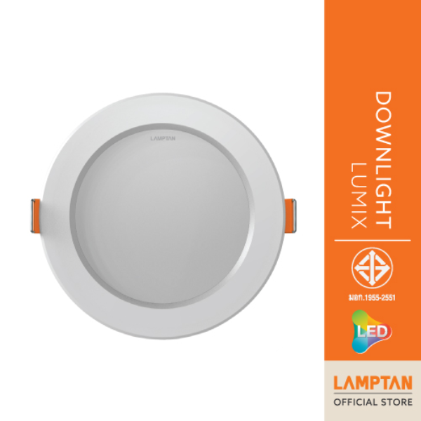 [Clearance Sale] LAMPTAN โคมไฟ LED Downlight LUMIX หน้ากลม 14 วัตต์ ...